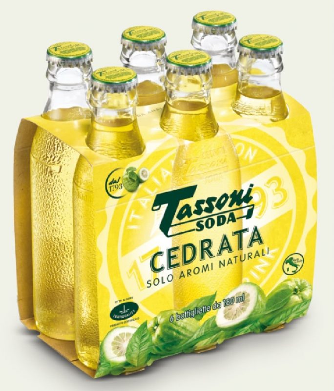 Cedrata juoma 6x18cl, Tassoni - Italian Herkut