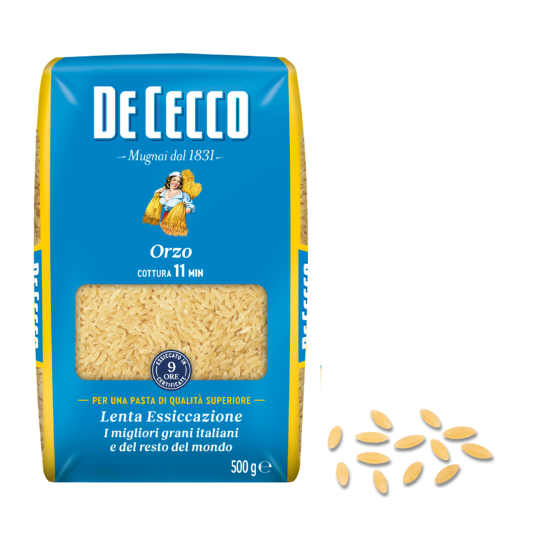 Orzo pasta 74, 500g, De Cecco - Italian Herkut
